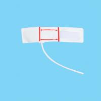 China Flat Bladderless BP Cuff Disposable Neonate 3-6CM Size 1 Soft Single Tube for sale