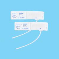 China Secure Seal Disposable Animal NIBP Cuff Animal 4-8CM Size 2 Single Hose for sale