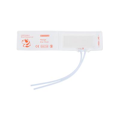 China Durable Disposable Vet BP Cuff Animal Patient 8-15CM Size 5 Double Hose for sale