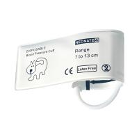 China Clear Size Markings Disposable Vet Blood Pressure Cuff 7-13CM Size 4 Double Tubing for sale