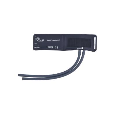 China Nylon Bladderless Infant Blood Pressure Cuff 9 - 14.8cm Dual Hoses for sale