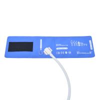 China Size 10 Blue Bladderless BP Cuff 20 - 26cm Small Adult Blood Pressure Cuff for sale