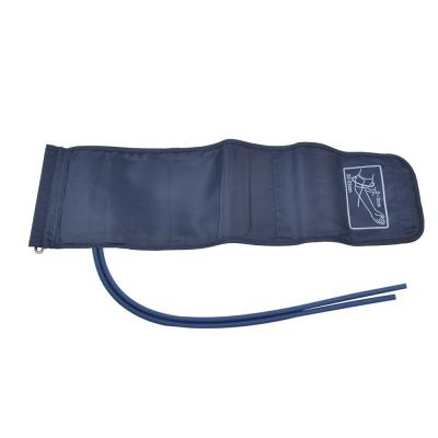 China Size 22-32cm Sphygmomanometer Cuff Nylon Double Tubes Adult Manual BP Cuff for sale