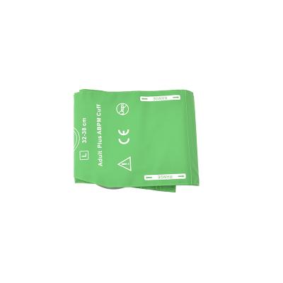 China Green PU Leather ABPM Cuff Large Size 32-38cm 120cm Single Tube for sale