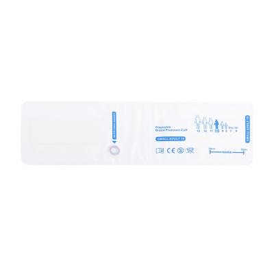 China 20 - 26CM Size 10 Disposable NIBP Cuff High Precision Small Adult Blood Pressure Cuff for sale
