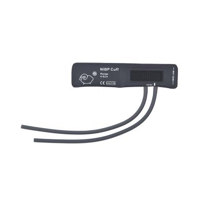 China Non Sterile Veterinary Blood Pressure Cuff Reusable 4-8CM Size 2 Bladderless for sale