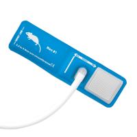 China Blue TPU Veterinary Blood Pressure Cuff Reusable 3.3-5.6CM Size 1 Single Tube for sale