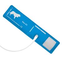 China Soft Material Veterinary Blood Pressure Cuff Reusable 5-9.5CM Size 3 Single Tube for sale