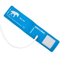 China Reusable Animal NIBP Cuff Non Irritating 6.9 - 11.7CM Size 4 Single Tube for sale