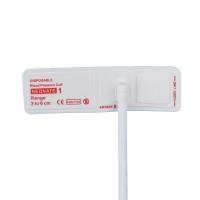 China Neonate NICU BP Cuff Disposable 3 - 6CM Size 1 Single Tube Side Air Inlet for sale