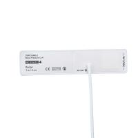 China 7 - 13CM Size 4 Neonate BP Cuff Disposable Single Tube Side Air Inlet for sale