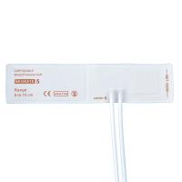 China Disposable Neonate NIBP Cuff 8 - 15CM Size 4 Double Tubing Side Air Inlet for sale