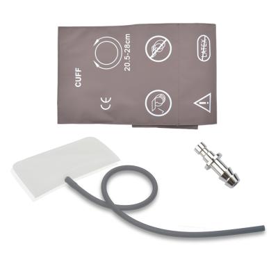 China M1574A Reusable Adult NIBP Cuff Multi Patient Size 27-35CM Single Tubing for sale