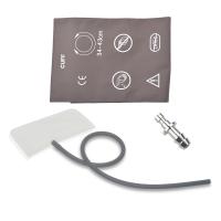 China M1575A Large Blood Pressure Cuff Multi Patient Size 34-43CM Single Tubing for sale
