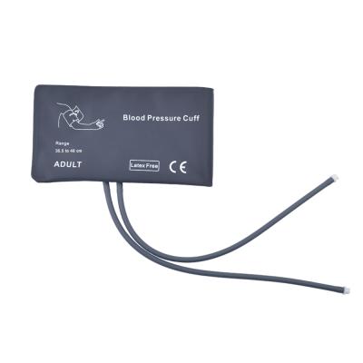 China Reusable Critikon Dura CUF Adult NIBP Cuff Size 35.5-46CM Double Tubing for sale
