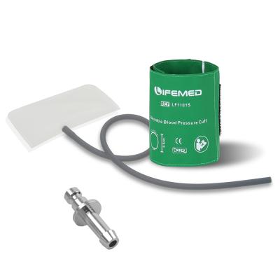 China Datascope Patient Monitor BP Cuff Size 10 - 19cm One Tube Infant Blood Pressure Cuff for sale