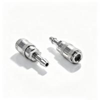 China Metal Push Pull Blood Pressure Hose Connectors Female Leak Proof for sale