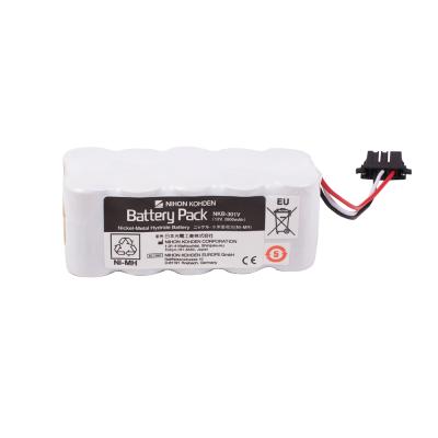 China Nickel - metal Hydride Battery NKB-301V for Nihonkohden Defibrillater for sale