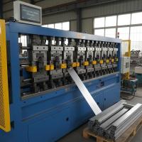 China Customized Roll Forming Machine 16 Stations 15mmin 45 Steel Shaft 55-60C for Door Frames Roof Panels for sale