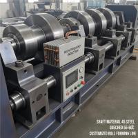 China Customized Roll Forming Machine 3.5kw 45 Steel Quenched Shaft 55-60C High Frequency Metal Profile for sale
