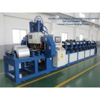 China Telescopic Channel Roll Forming Machine 5000 kg Hydraulic Cutting AC380V 3.5kw for sale