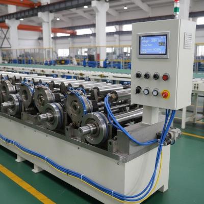 China Telescopic Channel Roll Forming Machine 380V 50Hz PLC Control 8-15 m/min Forming Speed for sale