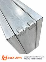 China Fire Damper Frame Roll Forming and Punching Line for sale