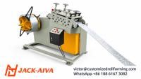 China Fire Damper Frame Roll Forming and Punching Line for sale