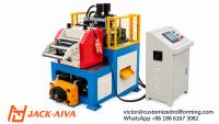 China Fire Damper Frame Roll Forming and Punching Line for sale
