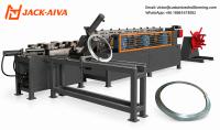 China Round Duct Flange Making Machine | Round Duct Flange Roll Forming Machine for sale