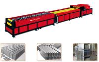 China Automatic VCD Fire Damper Roll Forming Machine Adjustable Frame Width 200-320mm for sale