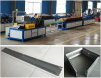 China High Efficiency VCD Frame Roll Forming Machine 15 Stations 1.5mm Thickness HVAC Damper Production for sale