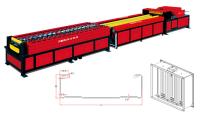 China Fire Damper Frame Production Line Full Automation Roll Forming Lines 24KW for sale