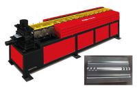 China Fire Damper Blade Roll Forming Machine Custom HVAC Duct Making Machine 12KW for sale