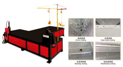 China CNC Control HVAC Duct Machines 11KW Fire Damper Making Machine for sale