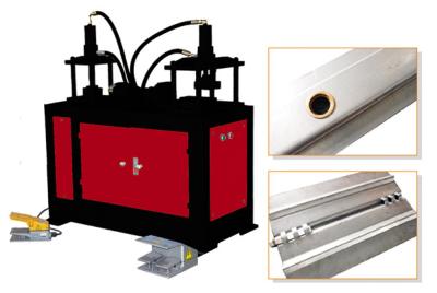China Hydraulic Fire Damper Cooper Sheathing Square Shaft Assembly Press Machine 100 Ton for sale