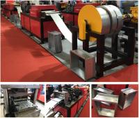 China PLC Control HVAC Duct Machines 31KW Fire Damper Roll Forming Machine for sale