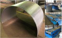 China 1.6mm Storage Rack Roll Forming Machine Steel Corrugated Sheet Roll Forming Machine 22kw for sale