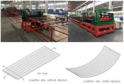 China 4mm Storage Rack Roll Forming Machine Steel Wall Panel Production Line 55kw for sale