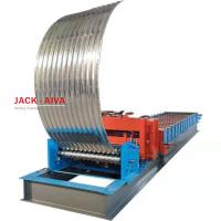 China 380V 50Hz Storage Rack Roll Forming Machine Steel Wall Panel Making Machine for sale