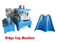 China Customized Construction Roll Forming Machine Roof Ridge Cap Roll Forming Machine for sale