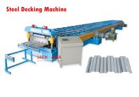 China Steel Decking Roll Forming Machine | Metal Deck Sheet Production Line for sale