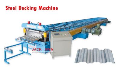 China Steel Decking Roll Forming Machine | Metal Deck Sheet Production Line for sale