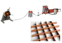 China Grid Ceiling Roll Forming Machine 12 Stations 0.3-0.5mm Sheet Thickness for sale