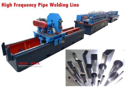 China High Frequency Longitudinal Welded Pipe Production Line 8-610mm OD 0.5-20mm Wall for sale