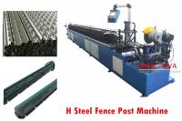 China H Steel Guardrail Roll Forming Machine 380V 50Hz Fence Post Roll Former 11kw for sale