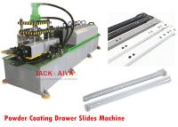China Powder Coating Drawer Slide Roll Forming Machine 12 Stations CNC High Precision 0.6-1.2mm for sale