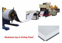 China Aluminum Ceiling Panel Roll Forming Machine 600x600mm 2.2KW Semi-Automatic Line for sale