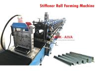 China 75kw Storage Rack Roll Forming Machine 15 Stations Omega Roll Forming Machine for sale