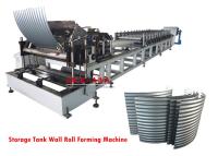 China PLC Control Corrugated Sheet Making Machine 1.6mm Sheet Forming Machine for Storage Tank Wall for sale